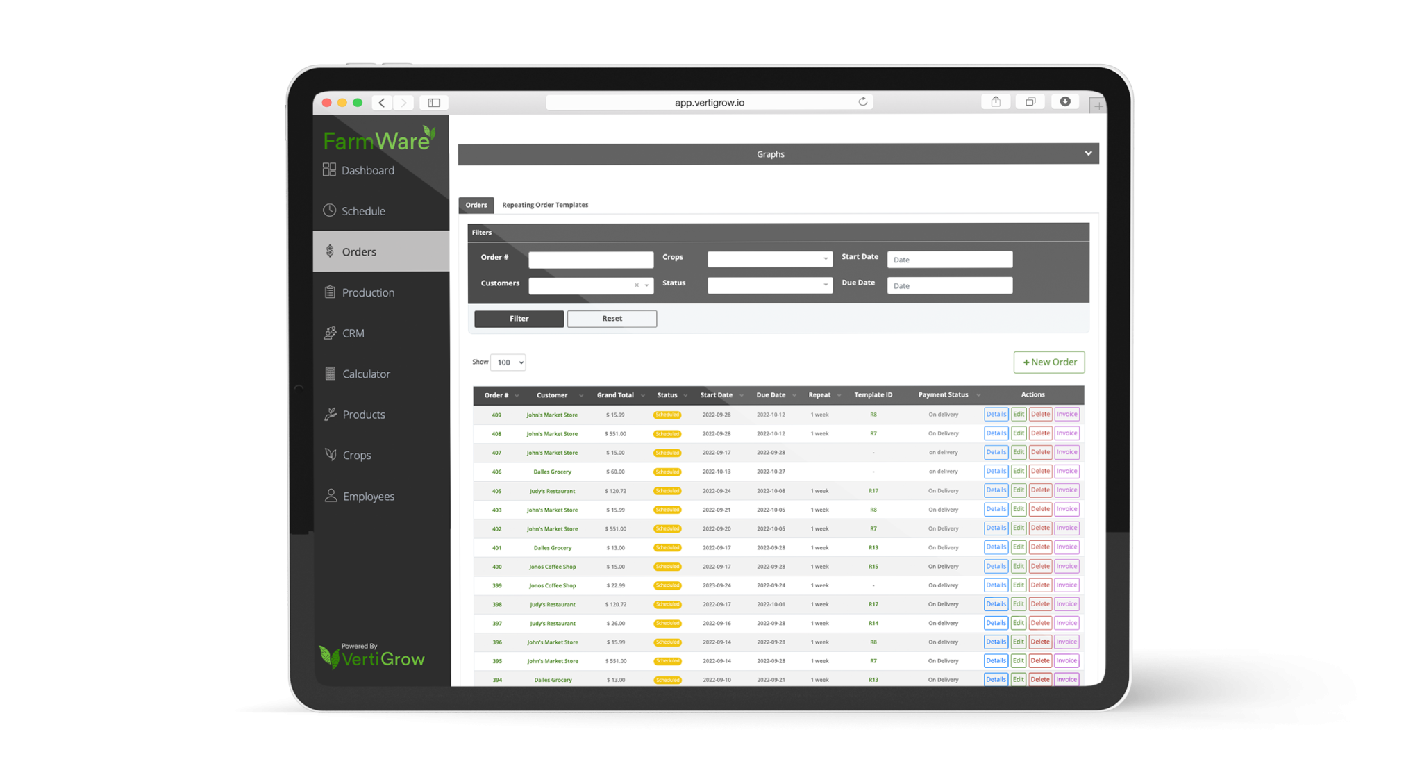Software - VertiGrow